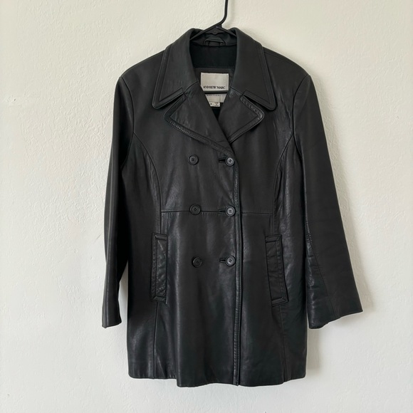 Andrew Marc | Jackets & Coats | Vintage Andrew Marc Leather Coat | Poshmark